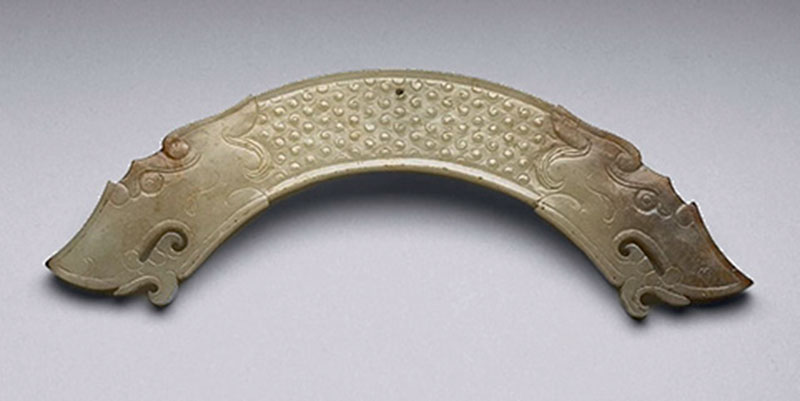 Jade Pendant huang - Ben Janssens Oriental Art